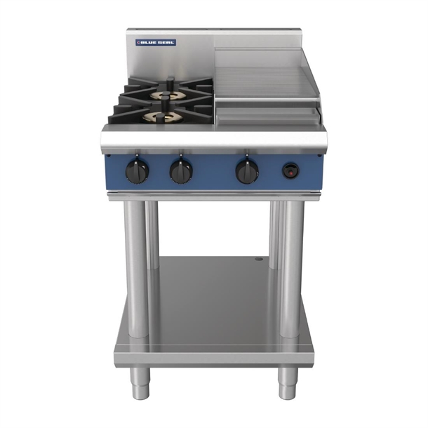 Blue Seal by Moffat 2 Burner Gas Cooktop Hob G514C-LS - P_GE827 - Nisbets