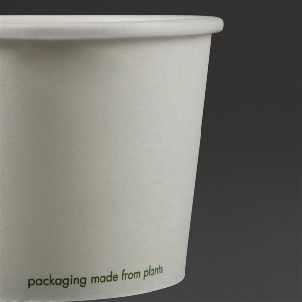 Vegware Compostable Hot Food Pots 455ml / 16oz (Pack of 500) - GF047 ...