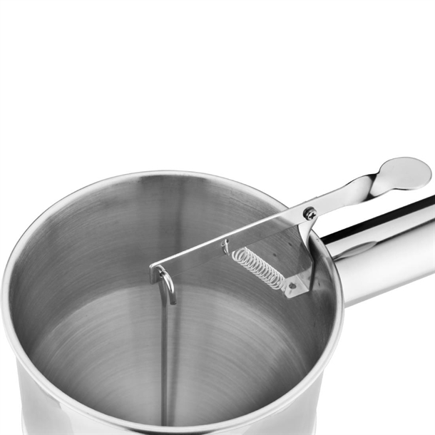 Vogue Stainless Steel Piston Funnel 1.3Ltr - GG759 - Buy Online at Nisbets