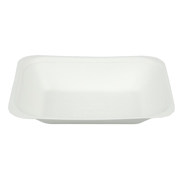 Vegware Compostable Bagasse Chip Trays 175mm (Pack of 500) - GH025 ...