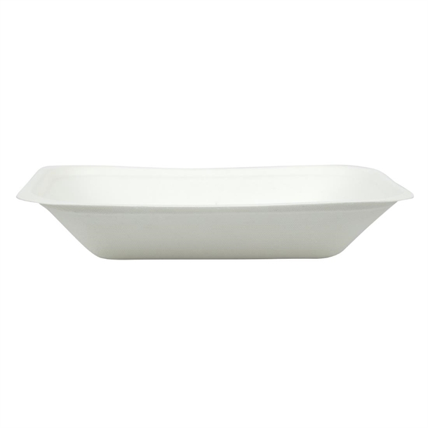 Vegware Compostable Bagasse Chip Trays 175mm (Pack of 500) - GH025 ...