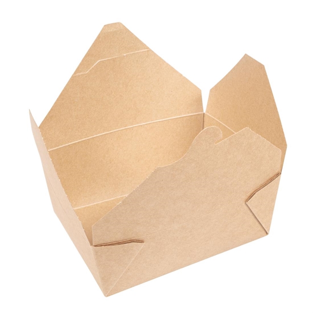 Vegware Compostable Paperboard Food Boxes No.8 1300ml / 46oz (Pack of ...