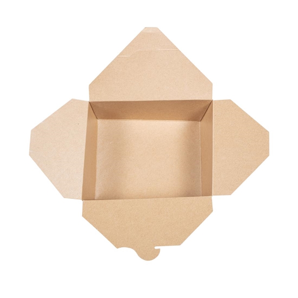 Vegware Compostable Paperboard Food Boxes No.8 1300ml / 46oz (Pack of ...