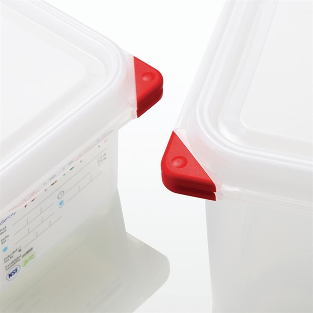 Araven Polypropylene 1/1 Gastronorm Food Containers 13.7Ltr with Lid ...