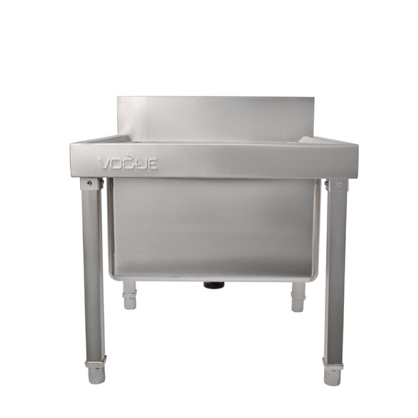 Vogue Stainless Steel Mop Sink - GL281 - Buy Online at Nisbets