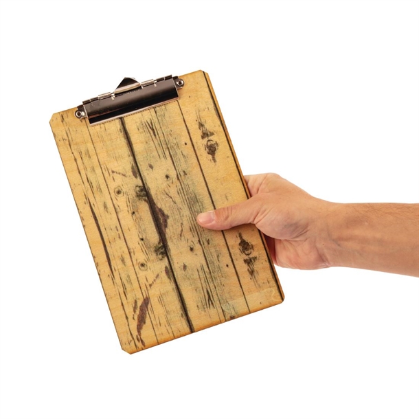Wood Effect Menu Clipboard - P_GM301 - Buy Online at Nisbets