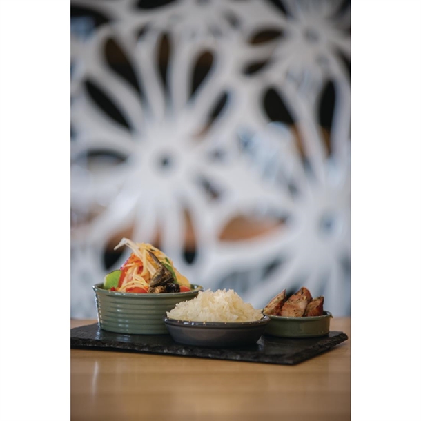 Zuma Charcoal Round Bowls 195mm (Pack of 3) - GP809 - Buy Online at Nisbets