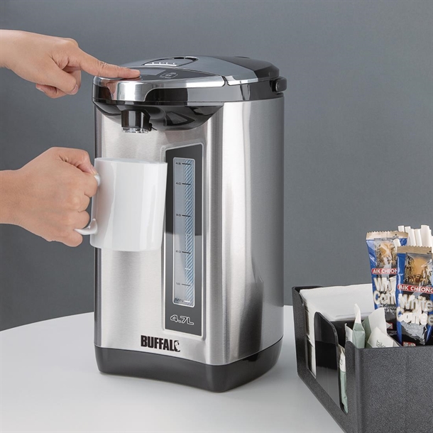 Buffalo Electric Airpot 4.7Ltr - HE154 - Buy Online at Nisbets