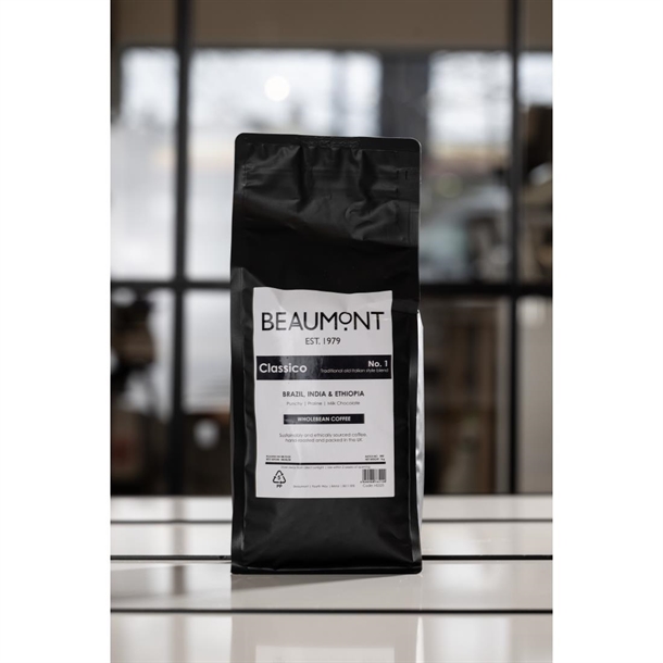 Beaumont No.1 Classico Coffee Beans 1kg - HS525 - Buy Online at Nisbets