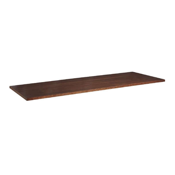 Solid Ash Dark Walnut Rectangular Table Top 1200x700mm - HS770 - Buy ...