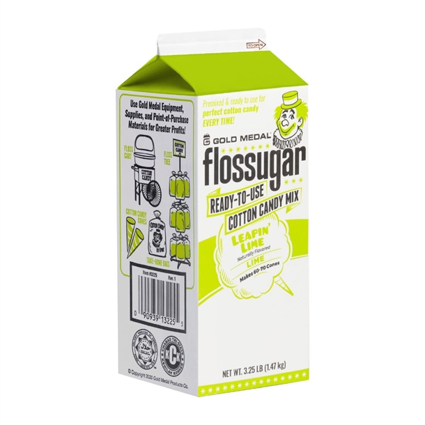 Flossugar Lime Ready to Use Cotton Candy Mix 1.47kg - HS990 - Buy ...