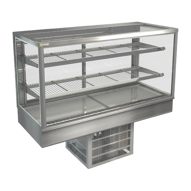 Cossiga Tower STG Refrigerated Countertop Drop-in Display w/Solid Front ...