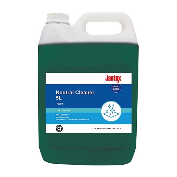 Jantex Neutral Cleaner Concentrate - 5Ltr - HU550 - Nisbets
