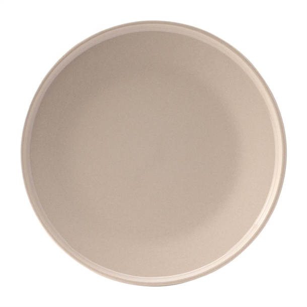 Utopia Core Plates Stone 175mm (6 Pack) - HX320 - Nisbets