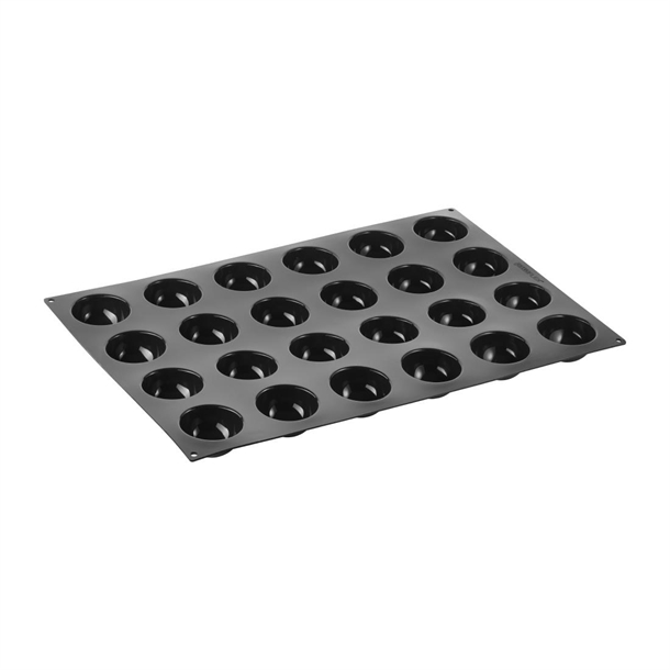 Pavoni Silicone Hemisphere Semisfera Mould 600x400mm - HX508 - Nisbets