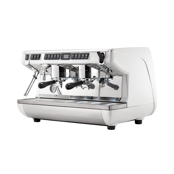 Nuova Simonelli Appia XT 2 Group Coffee Machine White - HX755 - Nisbets