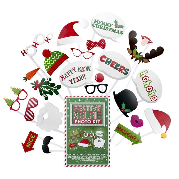 Swantex Festive Selfie Photo Kit (8 Pack) - HY183 - Nisbets