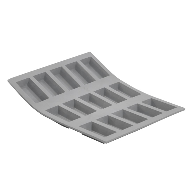 De Buyer Silicone Mold Eastomoule 15 Mini-Financier Mould - HZ109 - Nisbets