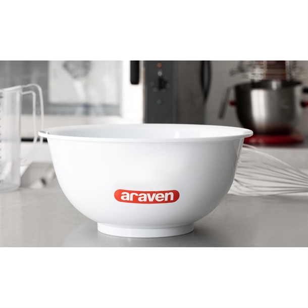 Araven Polypropylene Mixing Bowl 7Ltr - J278 - Buy Online at Nisbets