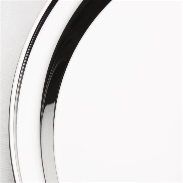 Plateau de service rond inox Olympia 305mm - J828 - Nisbets