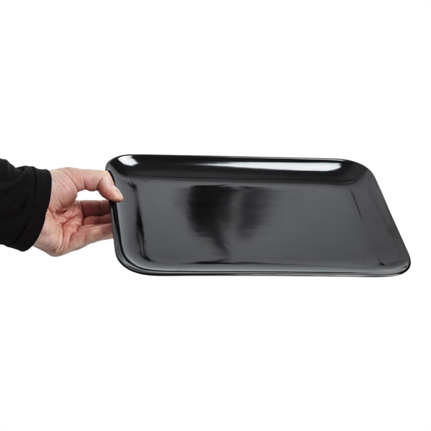 Dalebrook Melamine Rectangular Platter Black - P_L289 - Buy Online at ...