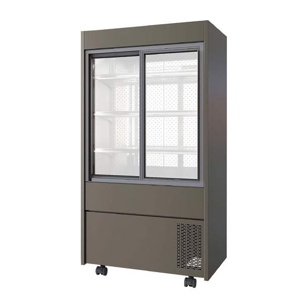 Money Maker Double Sliding Doors Chilled Merchandiser MM900SDHT - JC872 ...