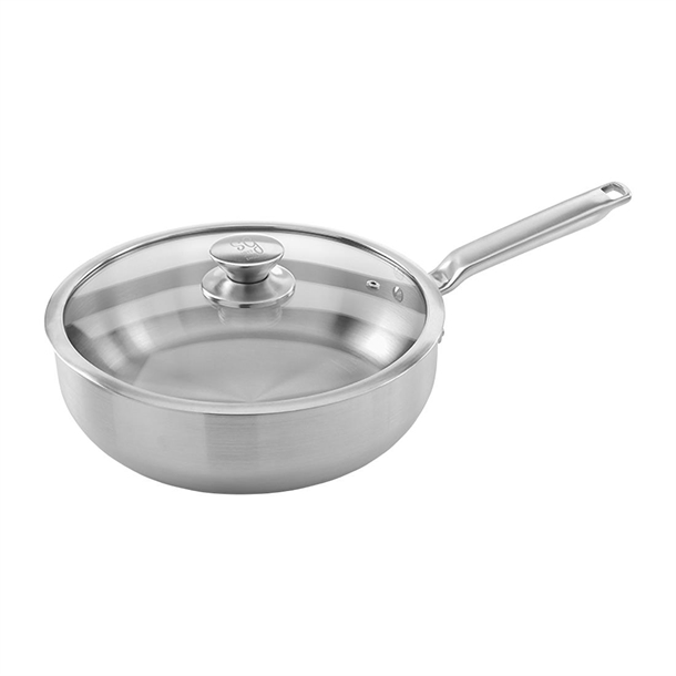 Samuel Groves Stainless Steel Pan 26cm - JC882 - Nisbets