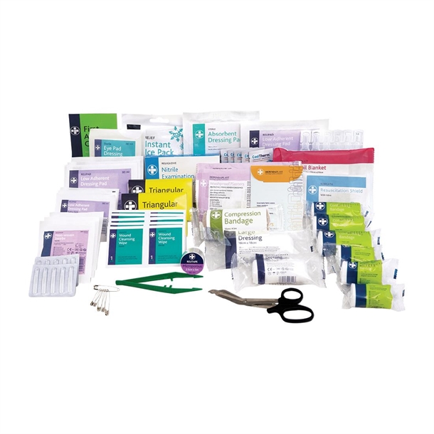 Reliance Medical Refill for Standard First Aid Kit - JD901 - Nisbets