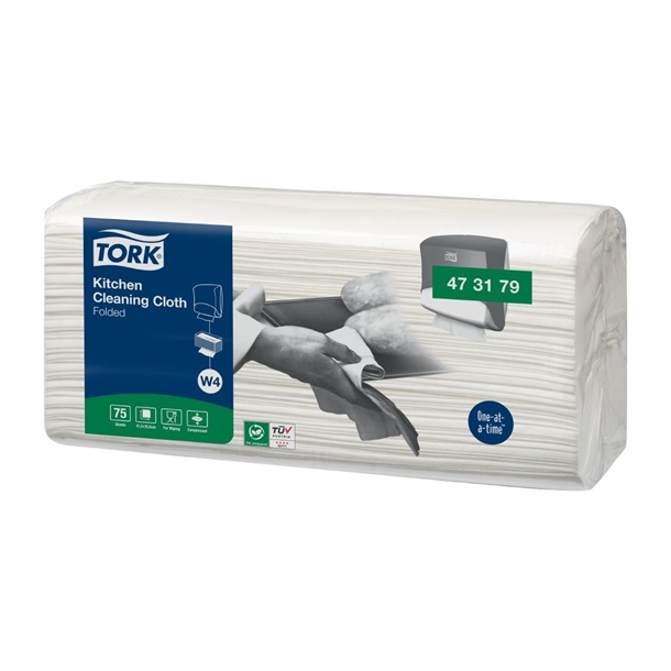 Tork Disposable Kitchen Cleaning Cloth (300 Pack) - JE041 - Nisbets