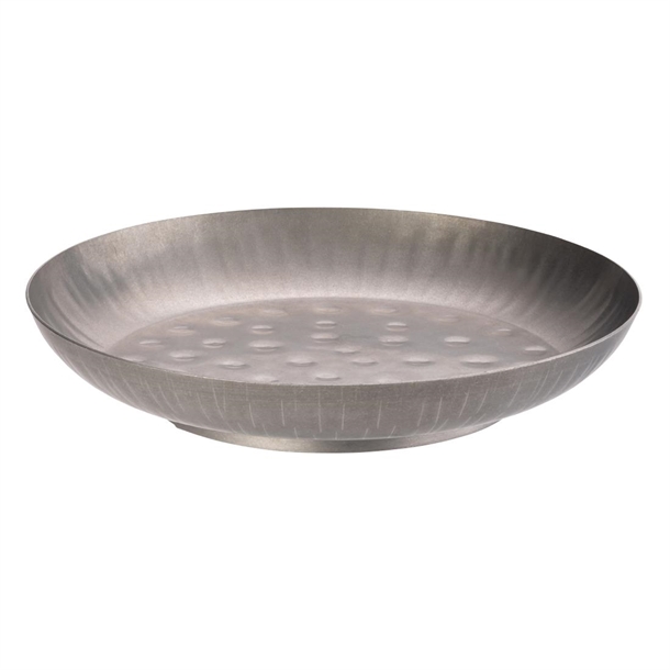 Utopia Seafood Tower Serving Bowl Vintage Steel 245mm - JM336 - Nisbets