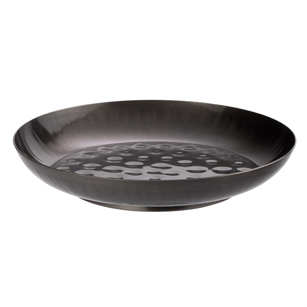 Utopia Seafood Tower Serving Bowl Vintage Black 245mm - JM346 - Nisbets
