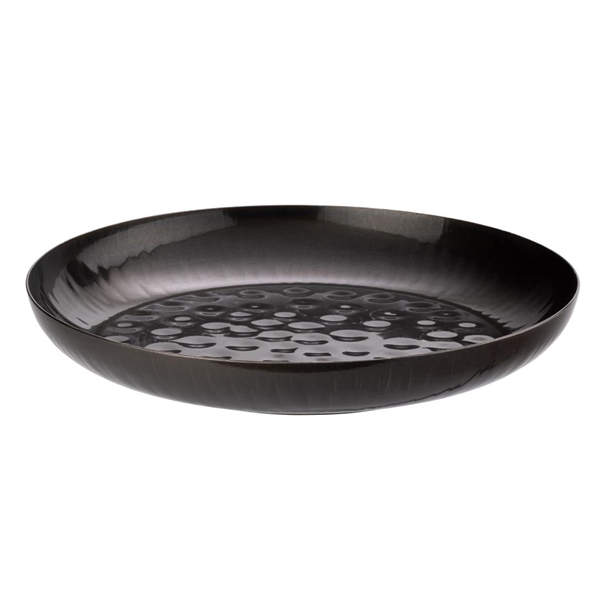 Utopia Seafood Tower Serving Bowl Vintage Black 295mm - JM347 - Nisbets