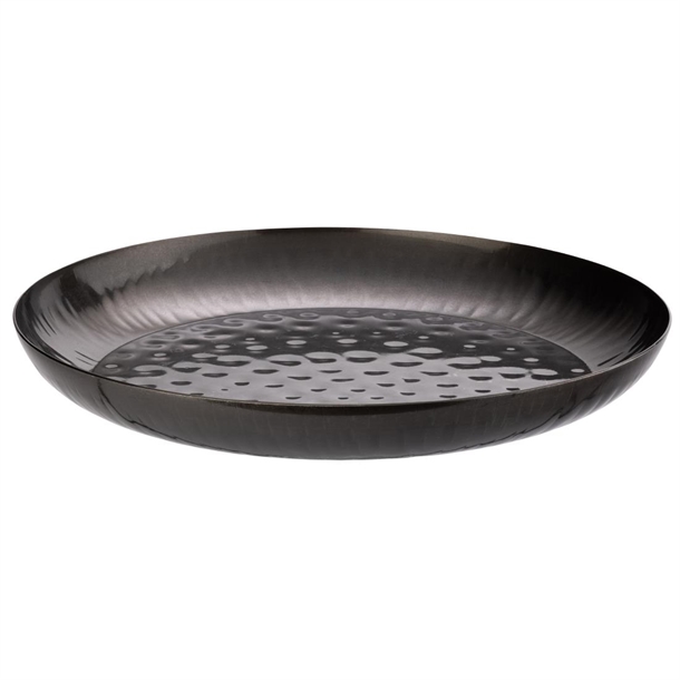 Utopia Seafood Tower Serving Bowl Vintage Black 350mm - JM348 - Nisbets
