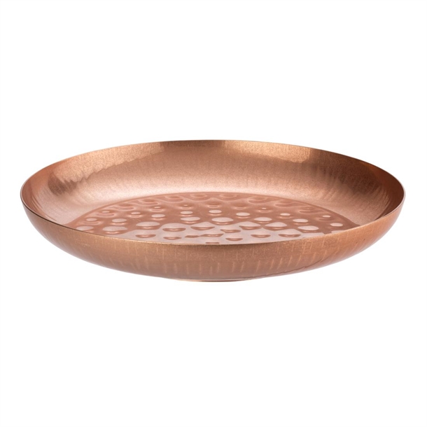 Utopia Seafood Tower Serving Bowl Vintage Copper 295mm - JM352 - Nisbets