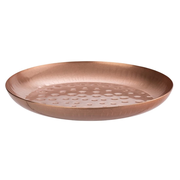 Utopia Seafood Tower Serving Bowl Vintage Copper 350mm - JM353 - Nisbets