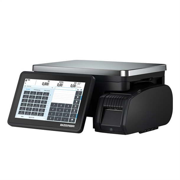 Bizerba Q1 100 Scale. Printer: 2'' Standard Labels - JM576 - Nisbets