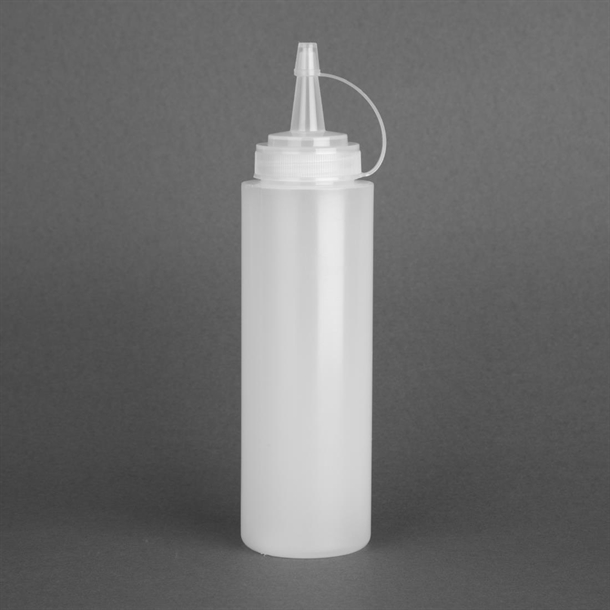 Vogue knijpfles transparant 227ml - K062 - Nisbets De Leverancier voor ...