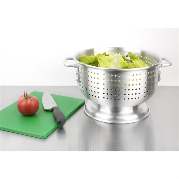Vogue Aluminium Colander 16" - K338 - Buy Online at Nisbets
