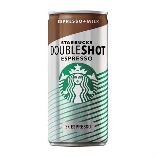 Starbucks Doubleshot Espresso Iced Coffee Cans 200ml (12 pack) - KA190 ...