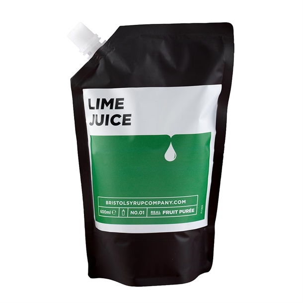 Bristol Syrup Co. Lime Juice 600ml - KA245 - Nisbets