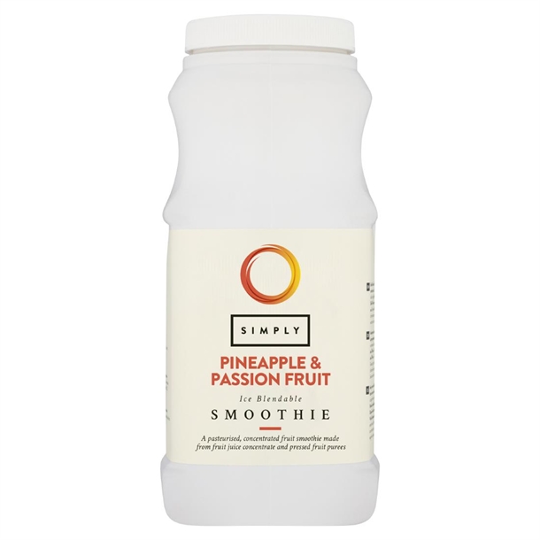 Simply Pineapple & Passionfruit Smoothie 1Ltr - KA725 - Nisbets