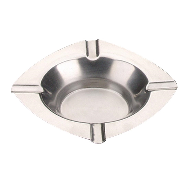 Stainless Steel Ashtray - P326 - Buy Online at Nisbets