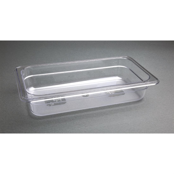 Vogue Polycarbonate 1/3 Gastronorm Container 65mm Clear - U232 - Buy ...
