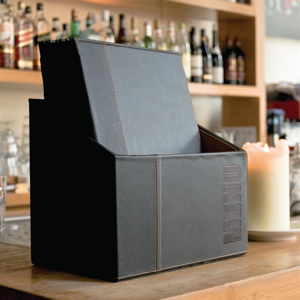 Securit Contemporary Menu Cover Set - A4 - U266 - Buy Online at Nisbets