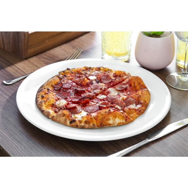 Steelite Simplicity White Pizza Plates 315mm (Pack of 6) - V0246 - Buy ...