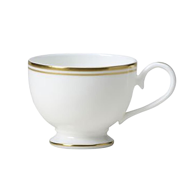 William Edwards Burnished Gold Classic Footed Espresso Cups 90ml (12 ...