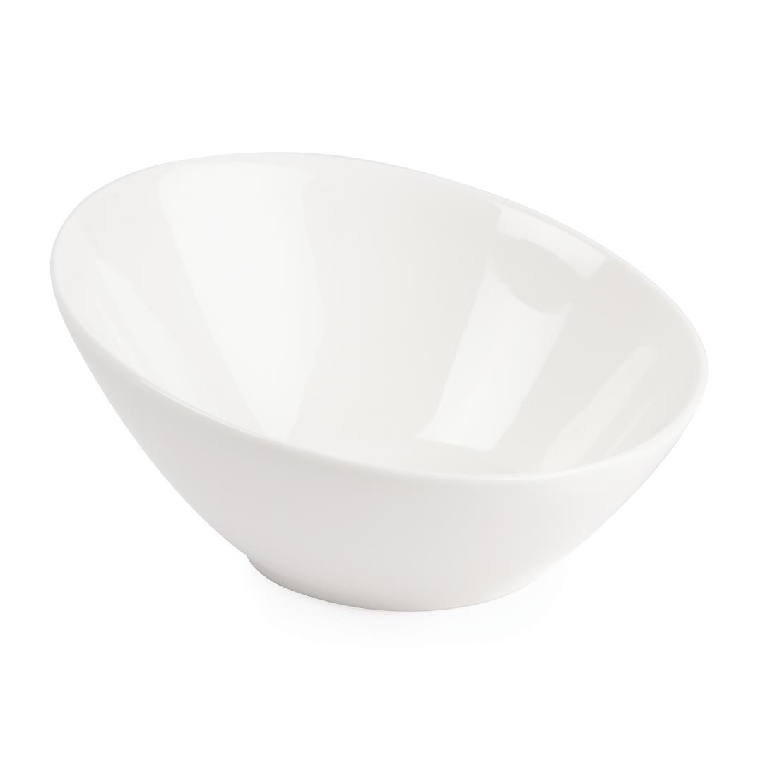 Olympia Lumina Oval Sloping Bowls 148mm (Pack of 6) - CF383 - Buy ...