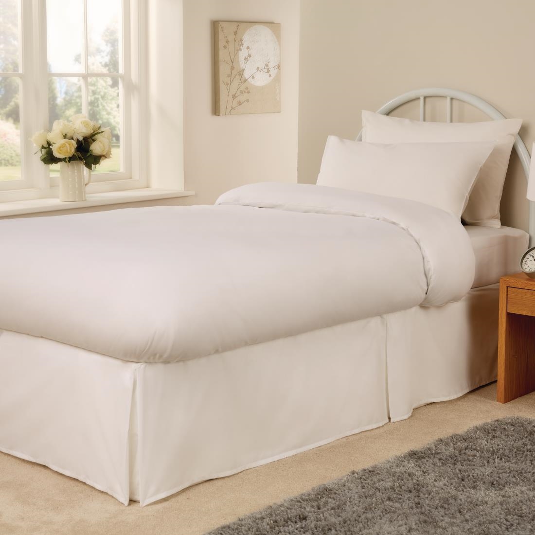 Mitre Essentials Spectrum Fitted Sheets White - P_GT865 - Buy Online at ...