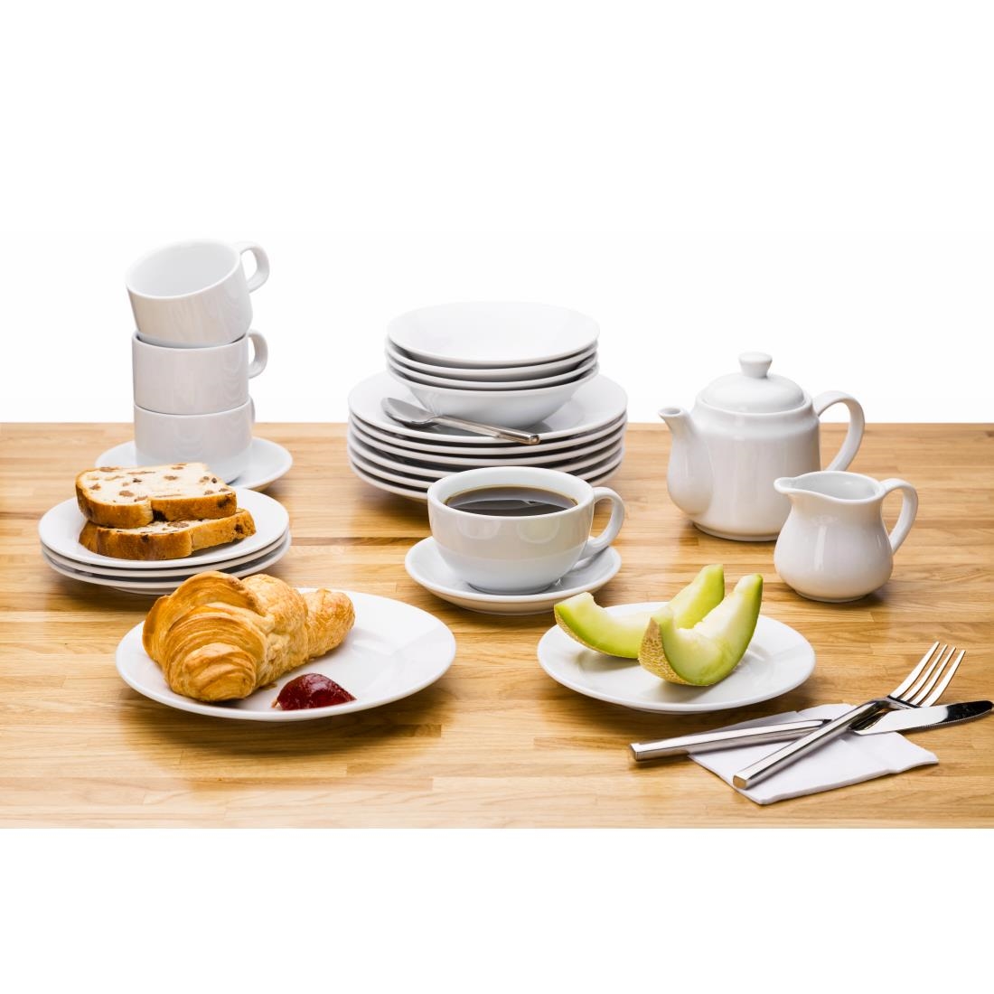 Athena Hotelware Stacking Cups 200ml - CC200 - Buy Online at Mitre Linen UK