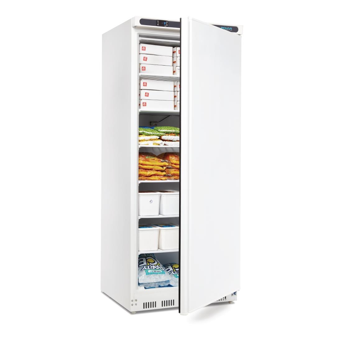 White Upright Freezer 600Ltr | Nisbets Australia